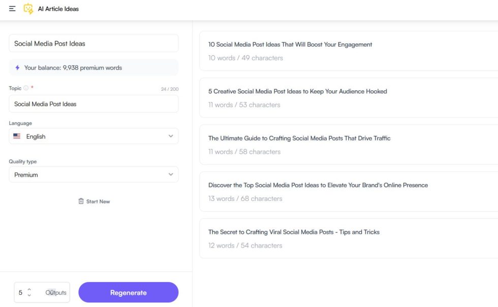 Blog Ideas Generator: How AI Tools Can Help You Generate Endless Blog ...